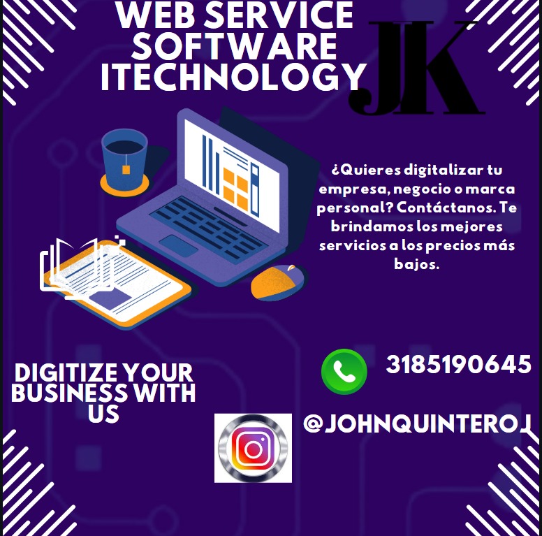 Servicios Digitales - John Quintero | Digitalización, Páginas Web y Marketing